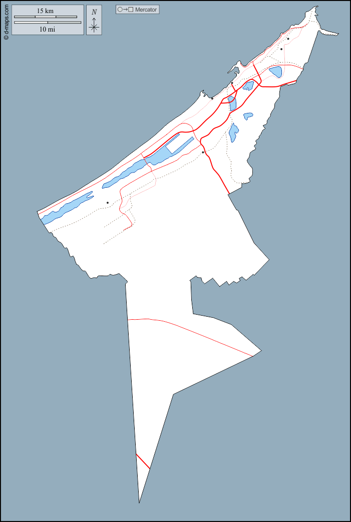 Alexandria, d-maps.com: free map, free blank map, free outline map ...