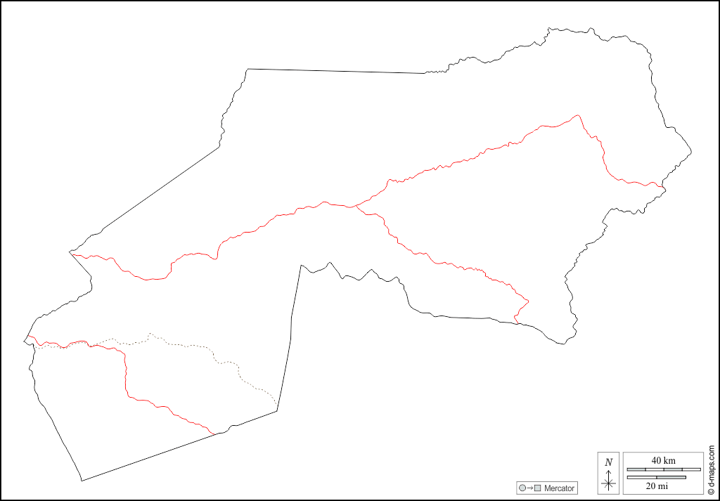 Ogooué-Ivindo, d-maps.com: free map, free blank map, free outline map ...