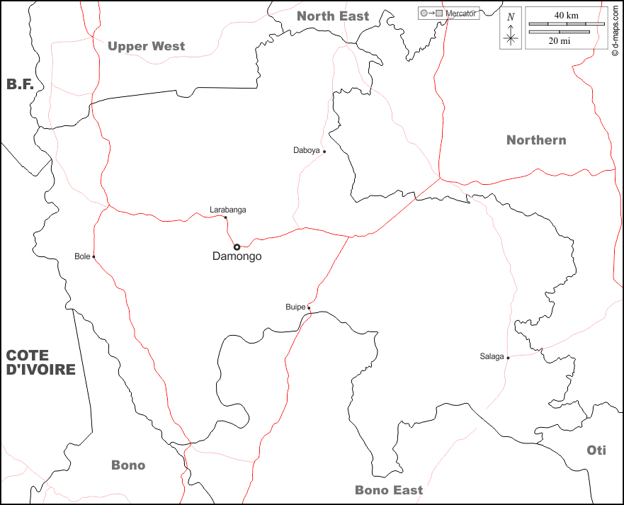 Sabana Mapa gratuito, mapa mudo gratuito, mapa en blanco gratuito ...