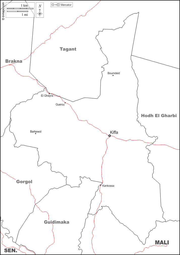 阿薩巴省 免费地图, 免费的空白地图, 免费的轮廓地图, 免费基地地图 边界, 主要城市, 道路, 名称, 白