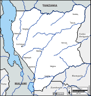 Niassa: d-maps.com: Kostenlose Karten, Kostenlose stumme Karten ...
