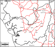 Delta: Free maps, free blank maps, free outline maps, free base maps