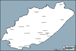 Eastern Cape Province: d-maps.com: free maps, free blank maps, free ...