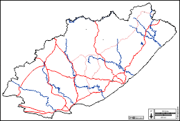 Eastern Cape Province: d-maps.com: free maps, free blank maps, free ...