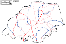 Limpopo: Free maps, free blank maps, free outline maps, free base maps