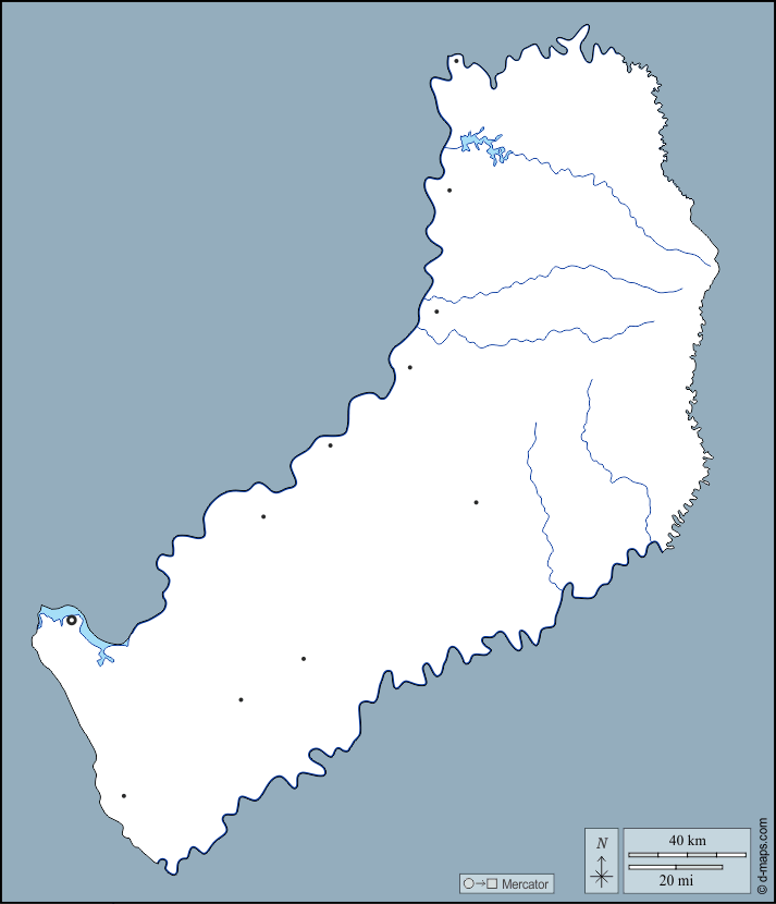 Misiones Mapa gratuito, mapa mudo gratuito, mapa en blanco gratuito ...