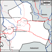 Santa Cruz Department: d-maps.com: free maps, free blank maps, free ...