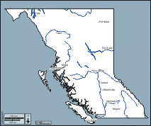 British Columbia: Free maps, free blank maps, free outline maps, free ...