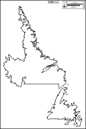 Newfoundland and Labrador: Free maps, free blank maps, free outline ...