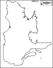 Quebec: Free maps, free blank maps, free outline maps, free base maps