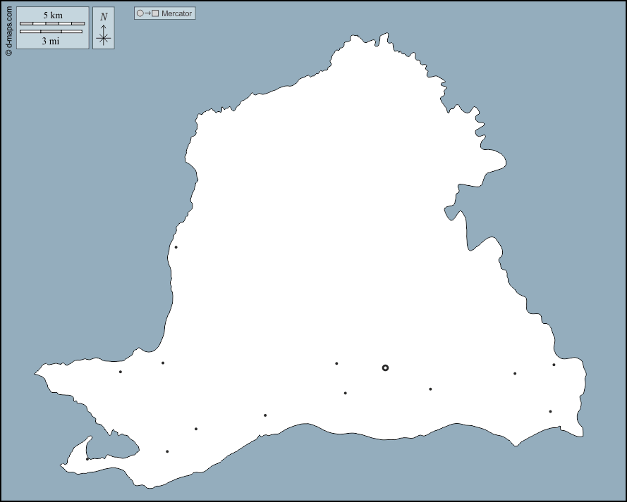 Peravia free map, free blank map, free outline map, free base map ...