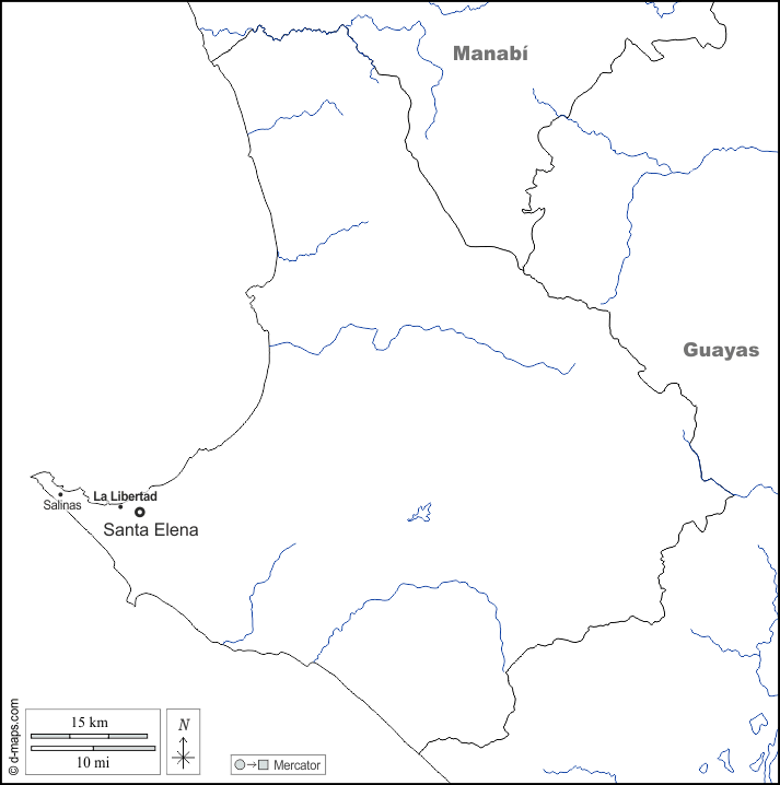 Santa Elena Mapa gratuito, mapa mudo gratuito, mapa en blanco gratuito ...
