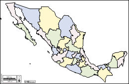 Mexico: d-maps.com: free maps, free blank maps, free outline maps, free ...