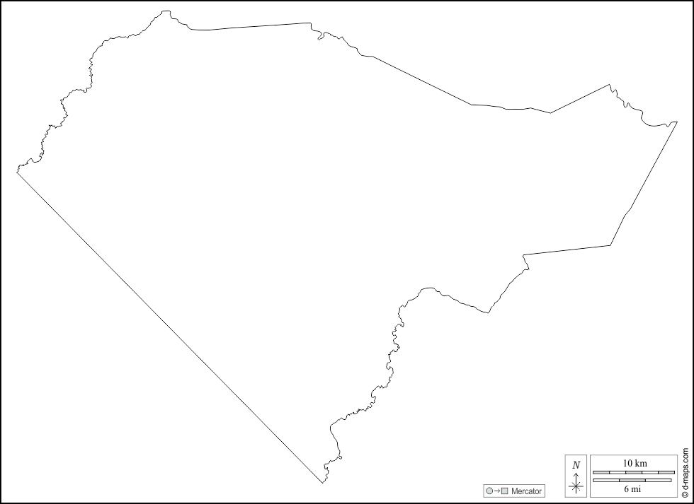 Columbus County free map, free blank map, free outline map, free base ...