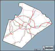 Wake County: d-maps.com: free maps, free blank maps, free outline maps ...