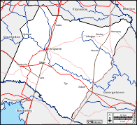 Williamsburg County: d-maps.com: free maps, free blank maps, free ...