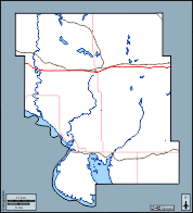 Mountrail County: Free maps, free blank maps, free outline maps, free ...