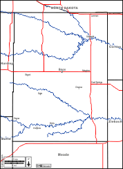 Perkins County: d-maps.com: free maps, free blank maps, free outline ...
