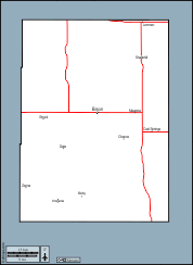 Perkins County: Free maps, free blank maps, free outline maps, free ...