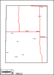 Perkins County: Free maps, free blank maps, free outline maps, free ...