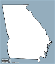 Georgia: Free maps, free blank maps, free outline maps, free base maps