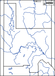 Bonner County: Free maps, free blank maps, free outline maps, free base ...