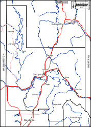 Bonner County: d-maps.com: free maps, free blank maps, free outline ...