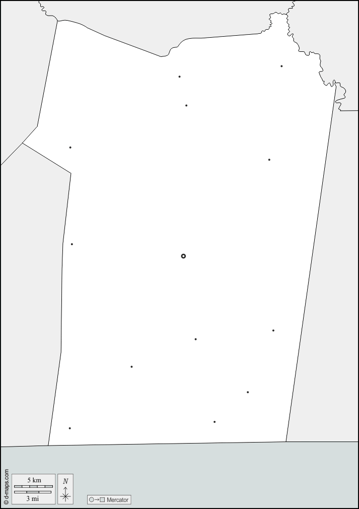 Christian County free map, free blank map, free outline map, free base ...