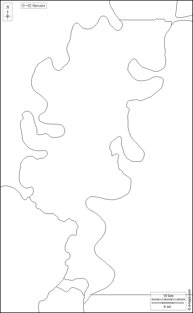 Concordia parish free map, free blank map, free outline map, free base ...