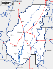 Franklin parish: d-maps.com: free maps, free blank maps, free outline ...