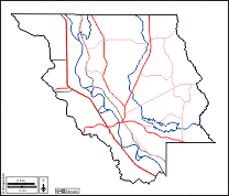 Red River parish: Free maps, free blank maps, free outline maps, free ...