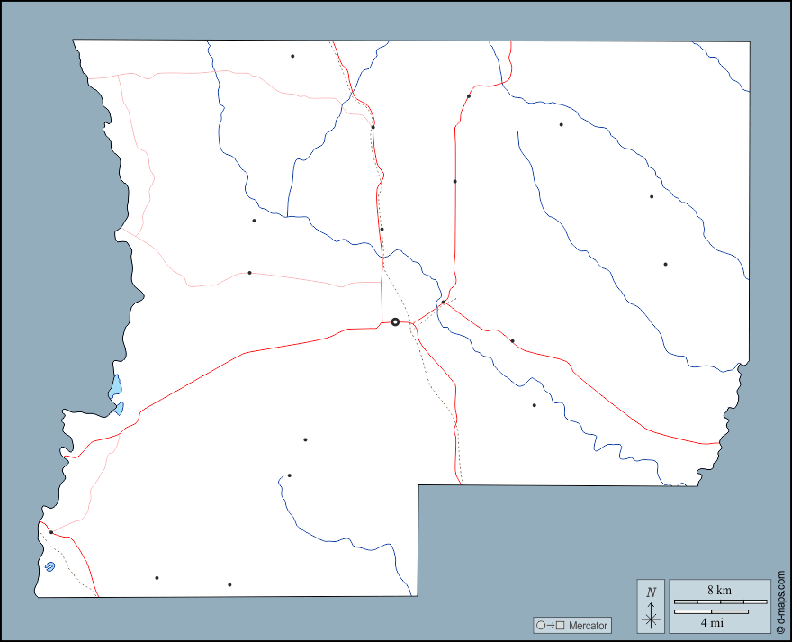 Winn parish free map, free blank map, free outline map, free base map ...