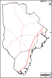 York County: d-maps.com: free maps, free blank maps, free outline maps ...