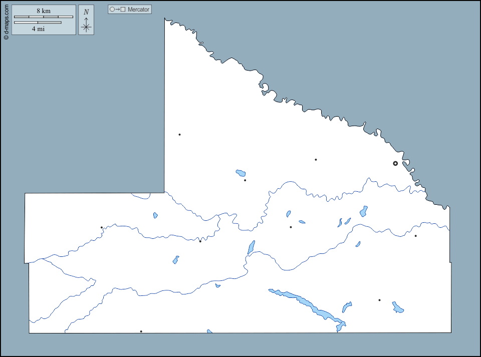 Brown County, d-maps.com: free map, free blank map, free outline map, free base map, outline ...