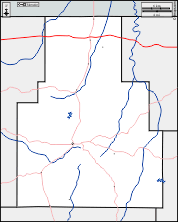Tippah County: d-maps.com: free maps, free blank maps, free outline ...