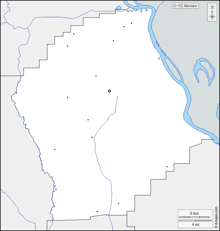 Scott County free map, free blank map, free outline map, free base map ...