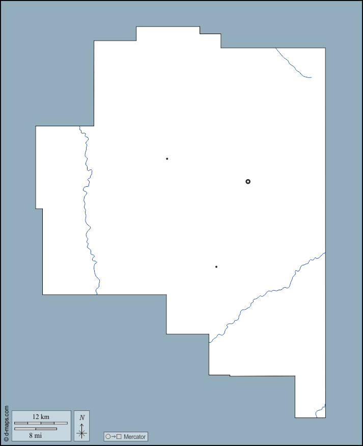 Fallon County free map, free blank map, free outline map, free base map ...