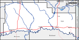 Roosevelt County: Free maps, free blank maps, free outline maps, free ...
