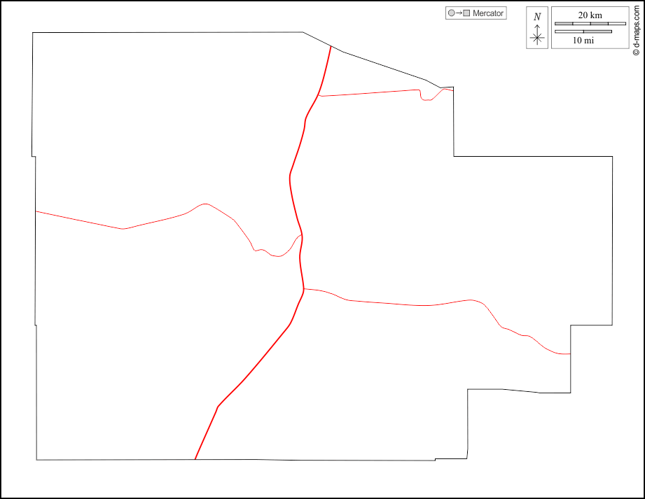 Socorro County free map, free blank map, free outline map, free base ...