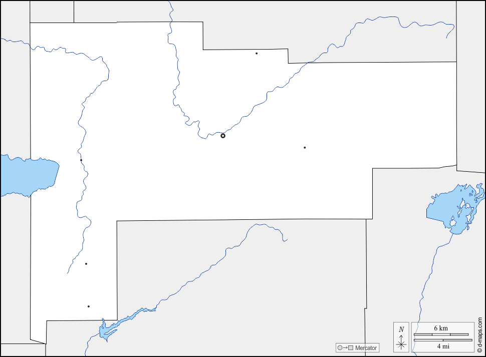 Condado de Auglaize Mapa gratuito, mapa mudo gratuito, mapa en blanco ...