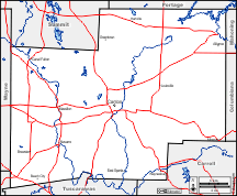 Stark County: Free maps, free blank maps, free outline maps, free base maps