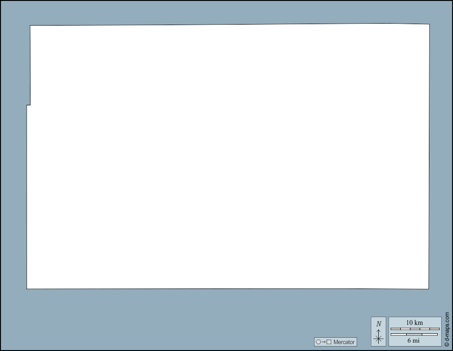 Beaver County free map, free blank map, free outline map, free base map ...