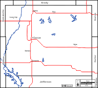 Stephens County: d-maps.com: free maps, free blank maps, free outline ...
