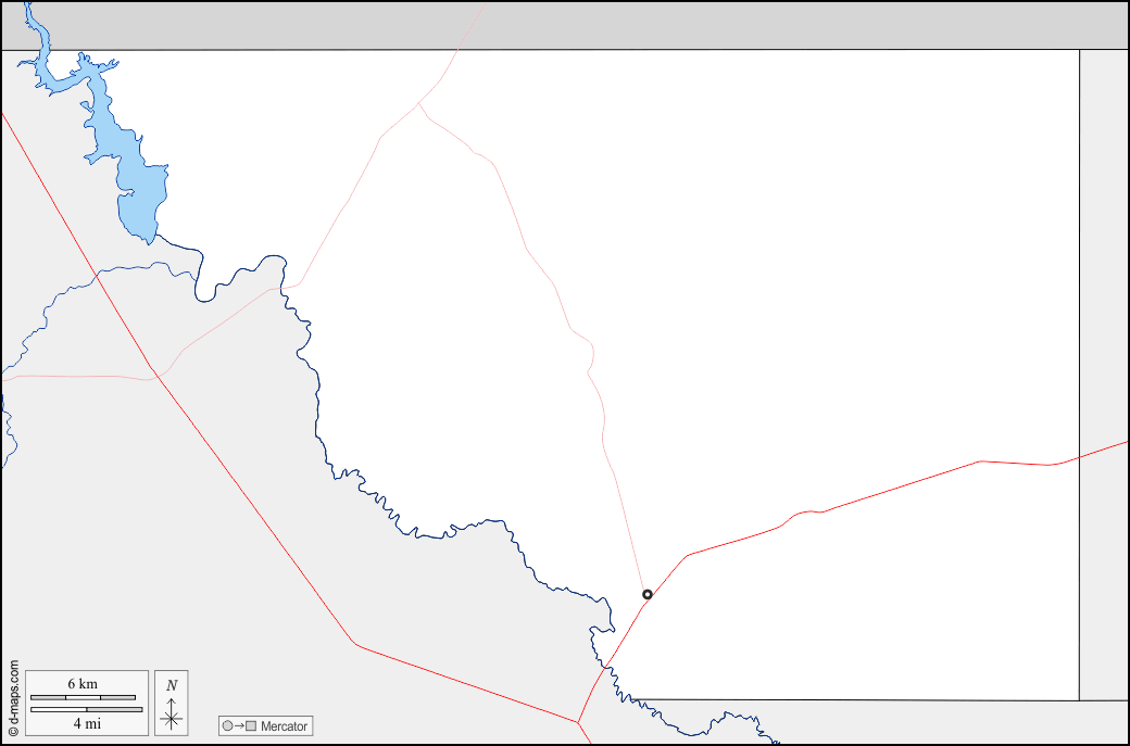 Condado de Loving, d-maps.com: mapa gratuito, mapa mudo gratuito, mapa ...