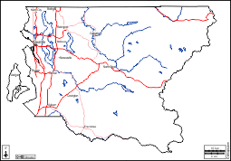 King County: Free maps, free blank maps, free outline maps, free base maps