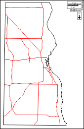 Milwaukee County: Free maps, free blank maps, free outline maps, free ...