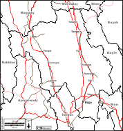 Bago Region: d-maps.com: free maps, free blank maps, free outline maps ...