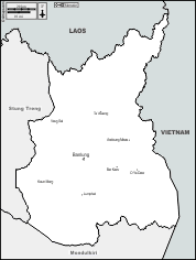 Ratanakiri: d-maps.com: free maps, free blank maps, free outline maps ...