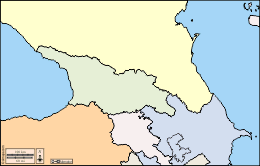 Caucasus: d-maps.com: free maps, free blank maps, free outline maps ...