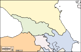 Caucasus: Free maps, free blank maps, free outline maps, free base maps